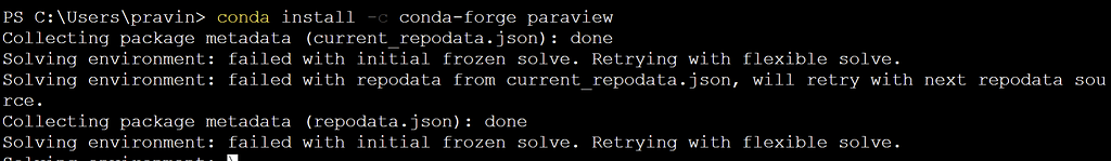Paraview installation python - ParaView Support - ParaView