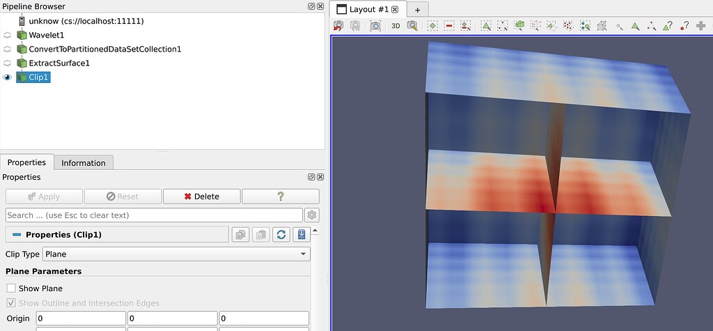 extract surface on a distributed dataset - ParaView Support - ParaView