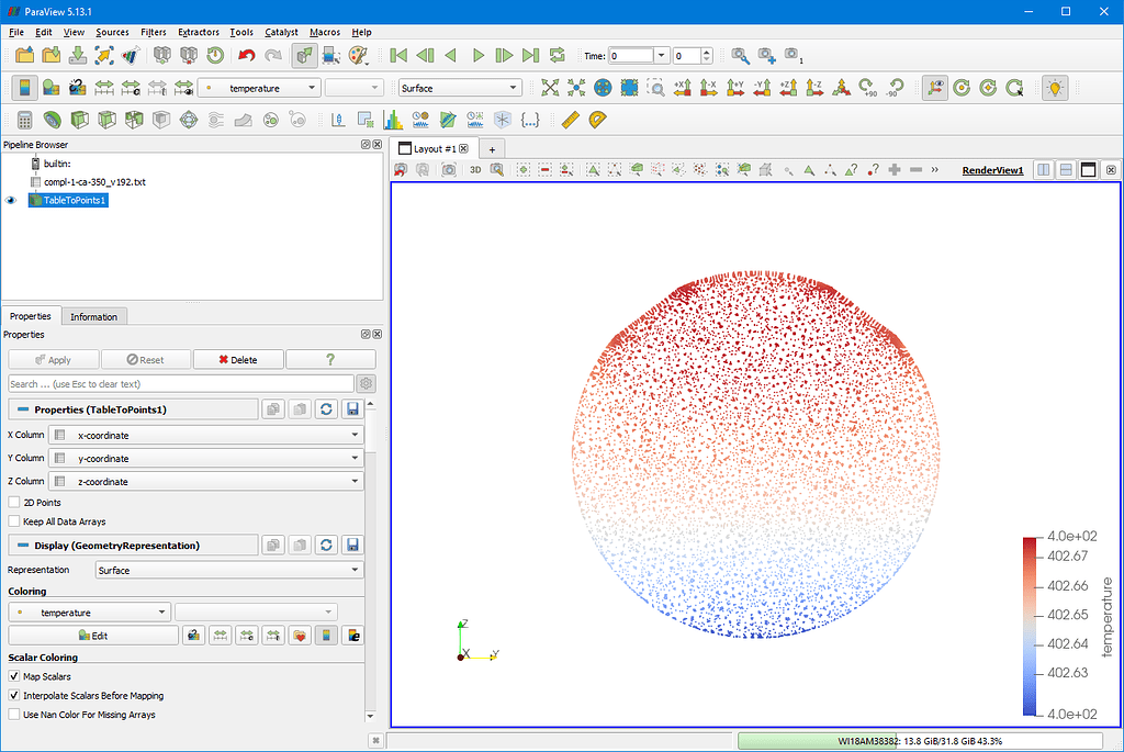 Display of Contour from a 2D CSV File - ParaView Support - ParaView