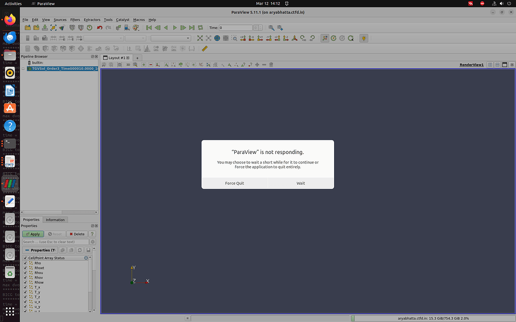 Problem visualizing VTK HDF file - ParaView Support - ParaView