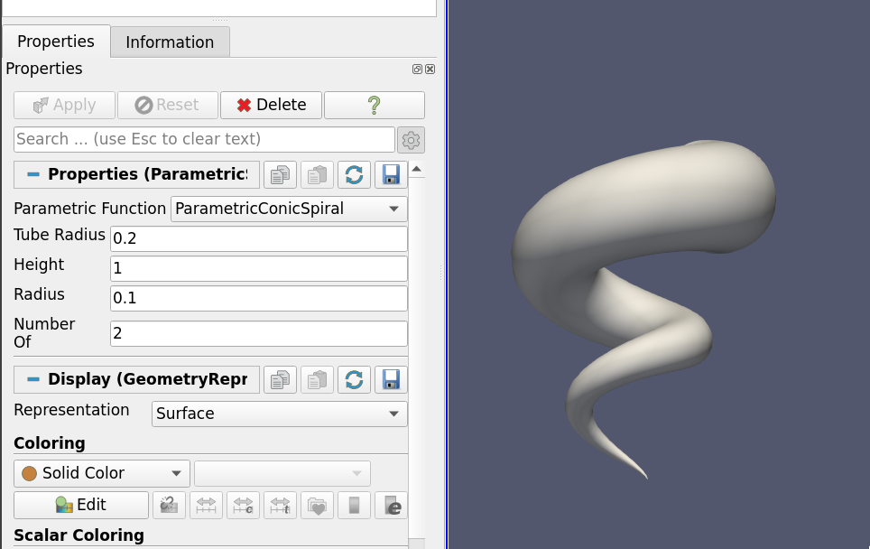 How To Draw Parametric Surfaces With Equations Development ParaView