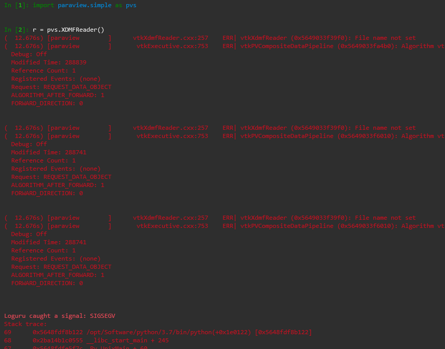 Segmentation Fault When No Keyword Arguments Are Passed Development